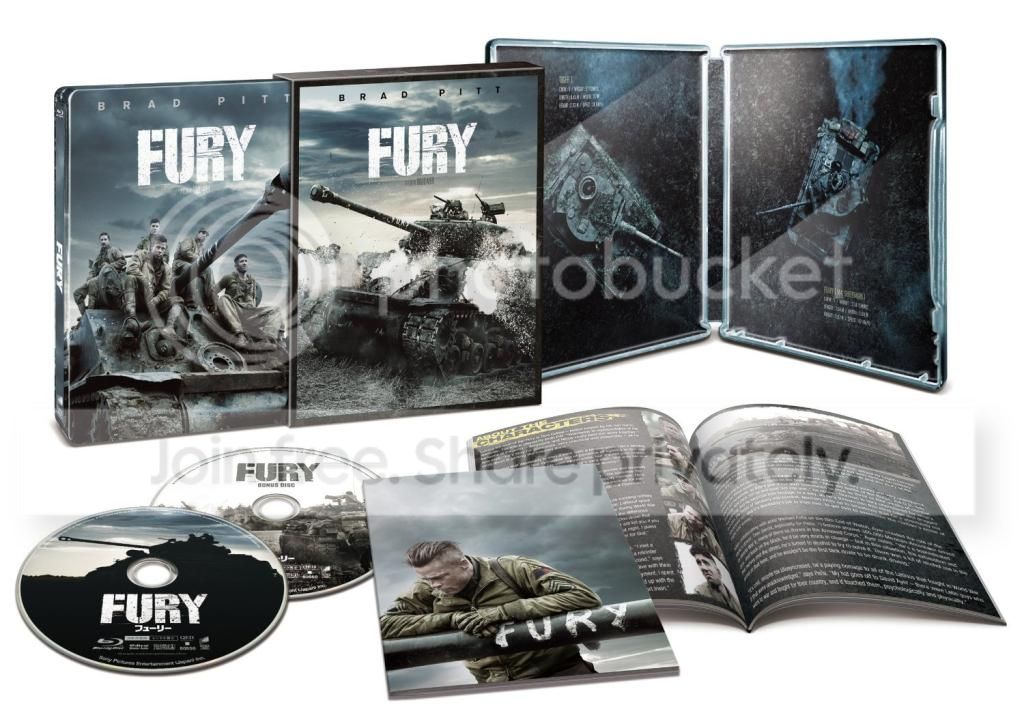 Fury (Blu-ray SteelBook) (WEA) (Amazon Exclusive) [Japan] | Page 3 | Hi ...