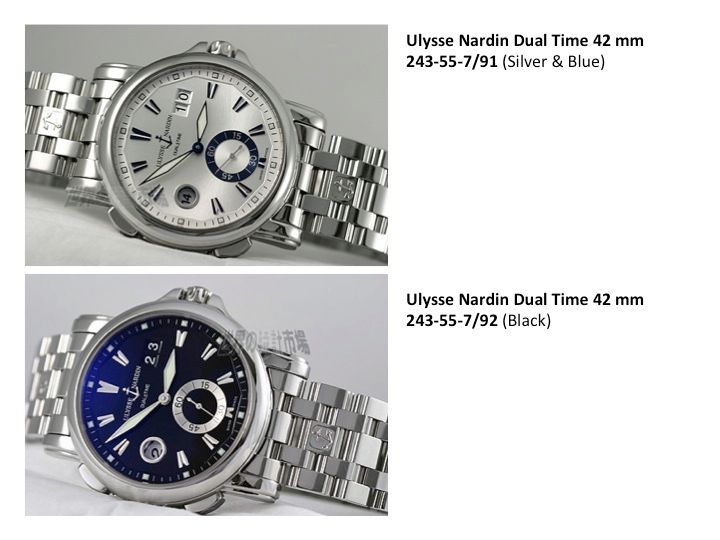 Ulysse Nardin - Dual Time 42: which Dial Color Dial do you Prefer?