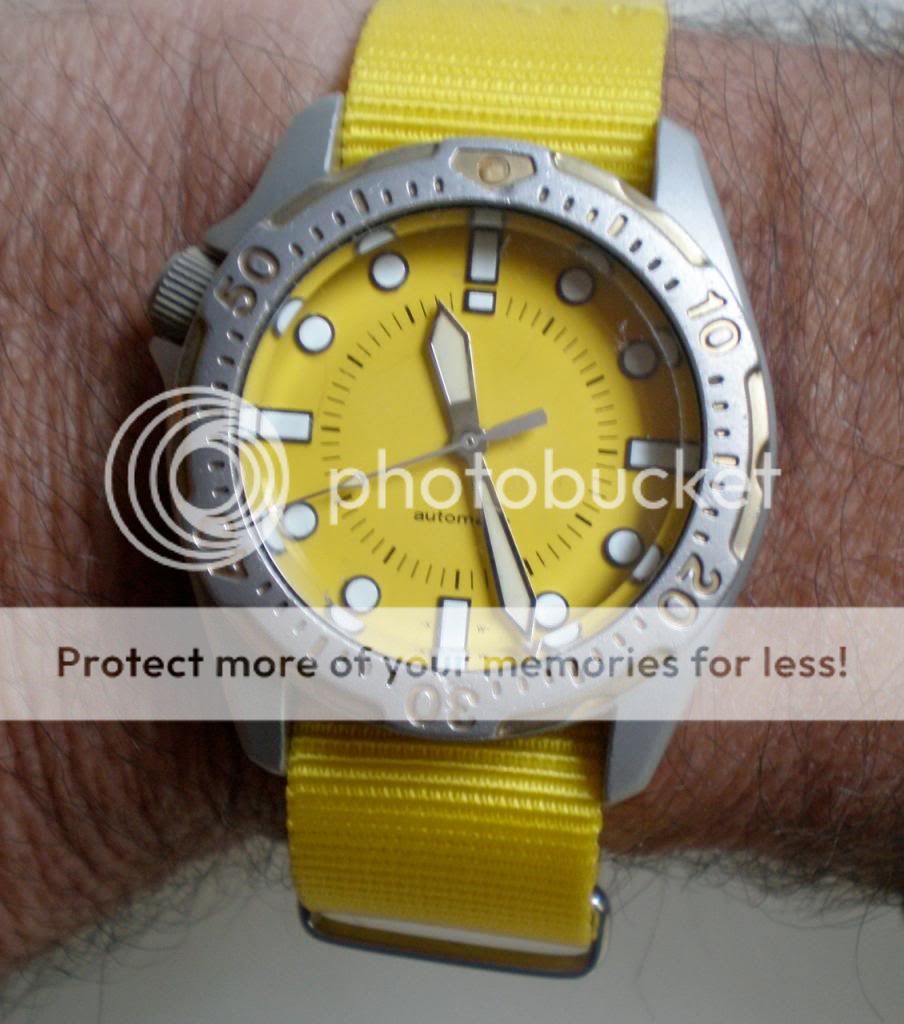 Seiko SKX007 Yellow Soxa | The Watch Site