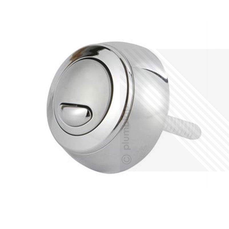 GENUINE SIAMP REPLACEMENT Dual Push Flush Chrome Cistern Button for ...