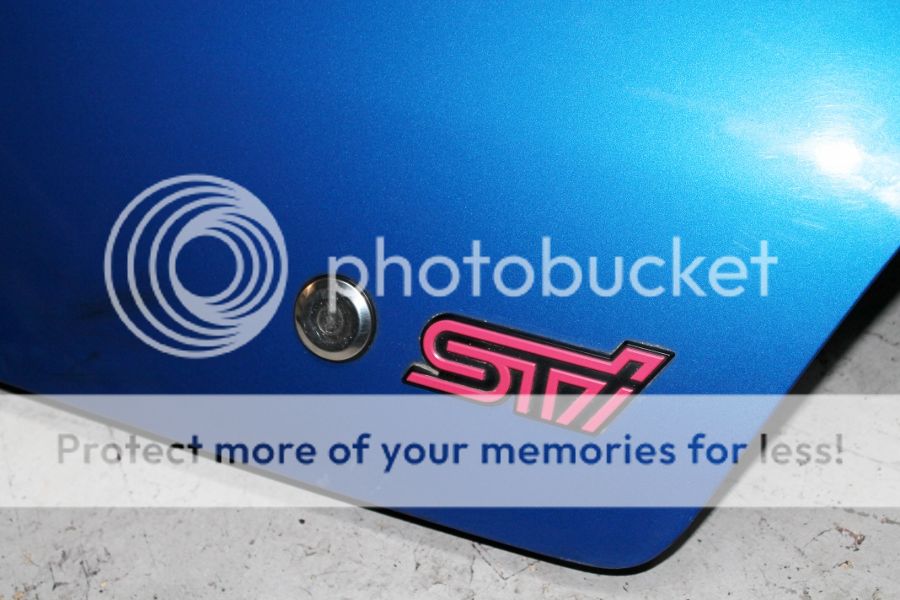 FS: Subaru STI S203 Trunk | Wing | Badges - NASIOC