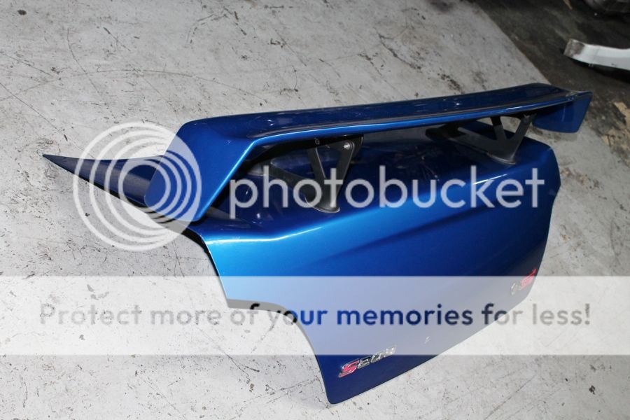 FS: Subaru STI S203 Trunk | Wing | Badges - NASIOC